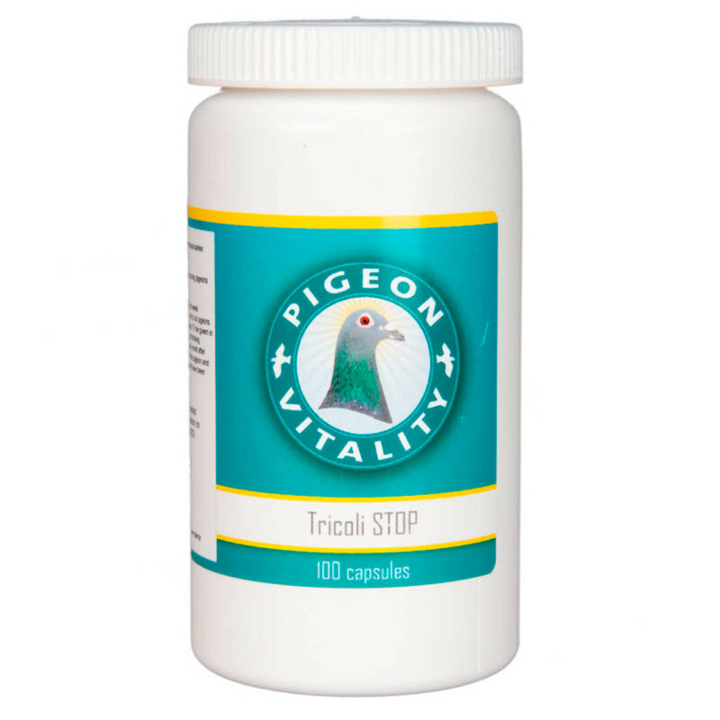 PIGEON VITALITY TRICOLI STOP CAPS 100S | Turf Pet Hyper