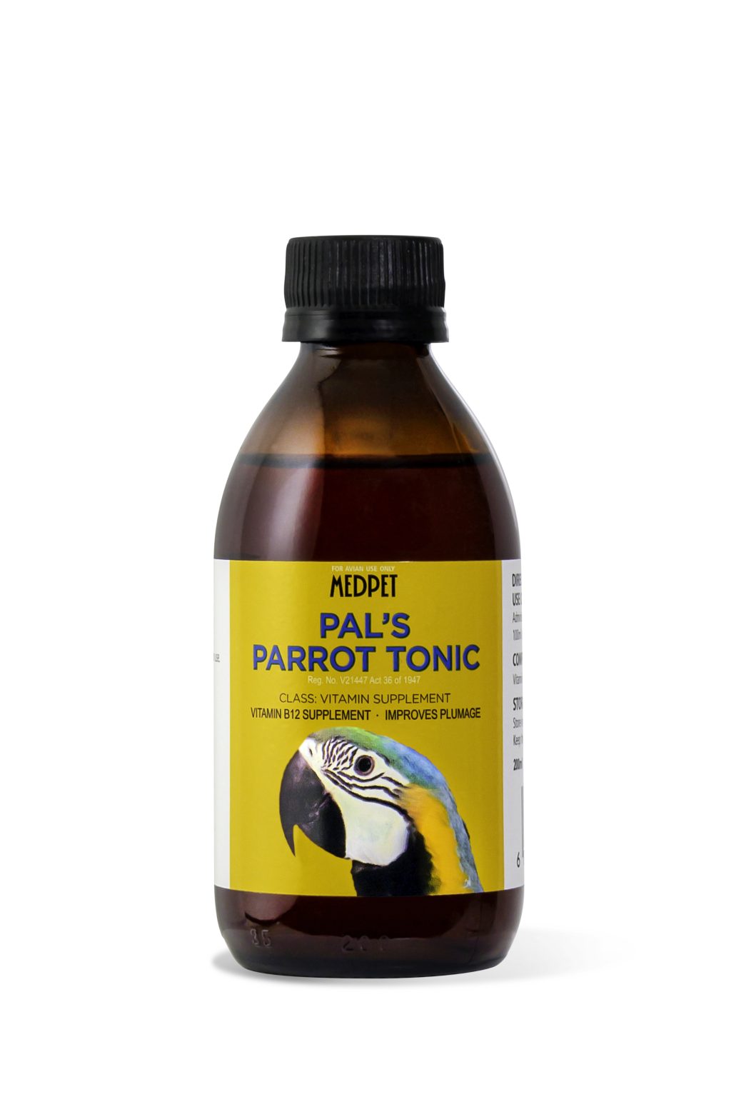 MEDPET PALS PARROT TONIC 100ML | Turf Pet Hyper