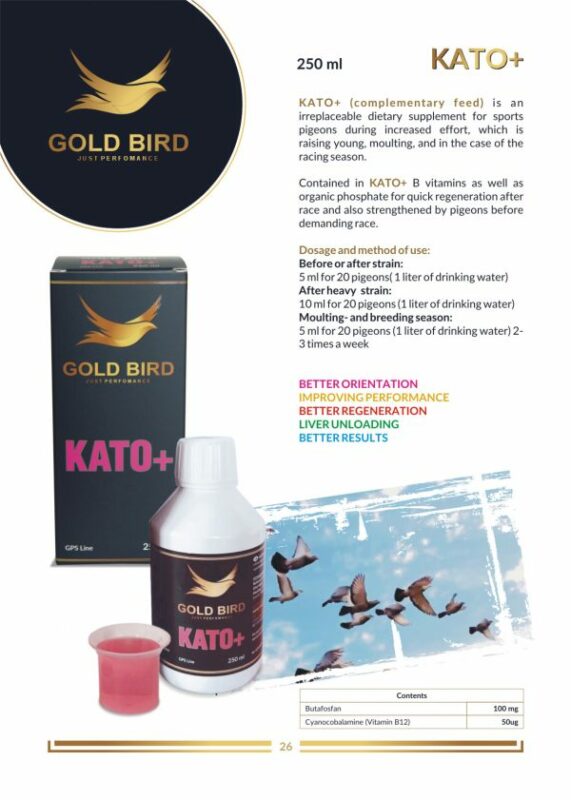 GOLD BIRD KATO+ 250ML | Turf Pet Hyper